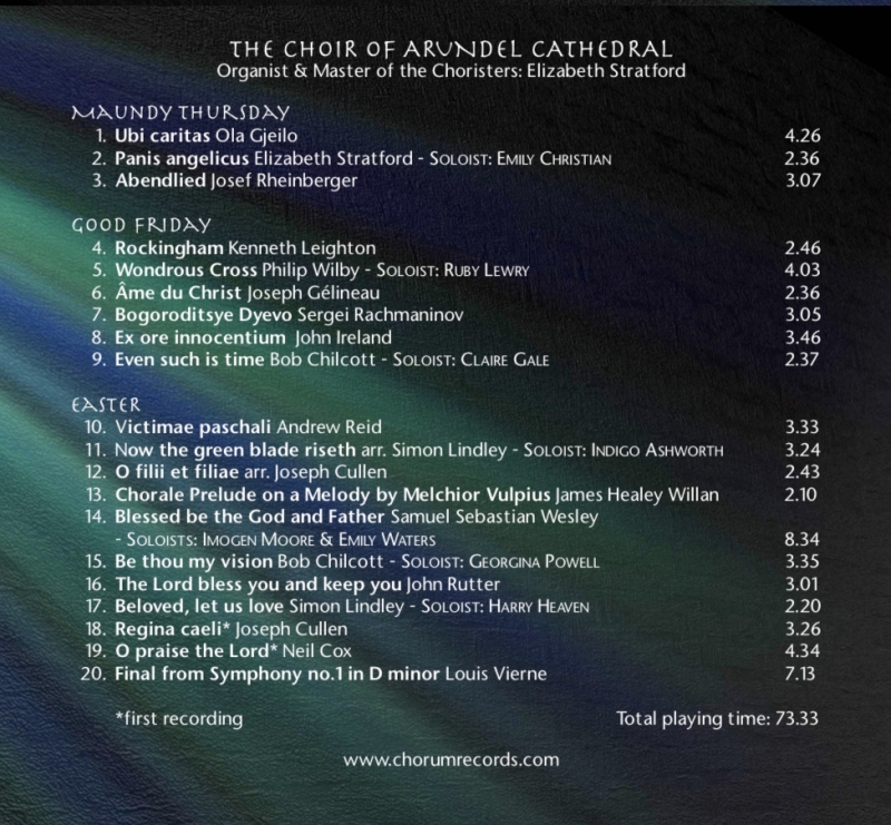 New Choir Recording – Arundel Cathedral