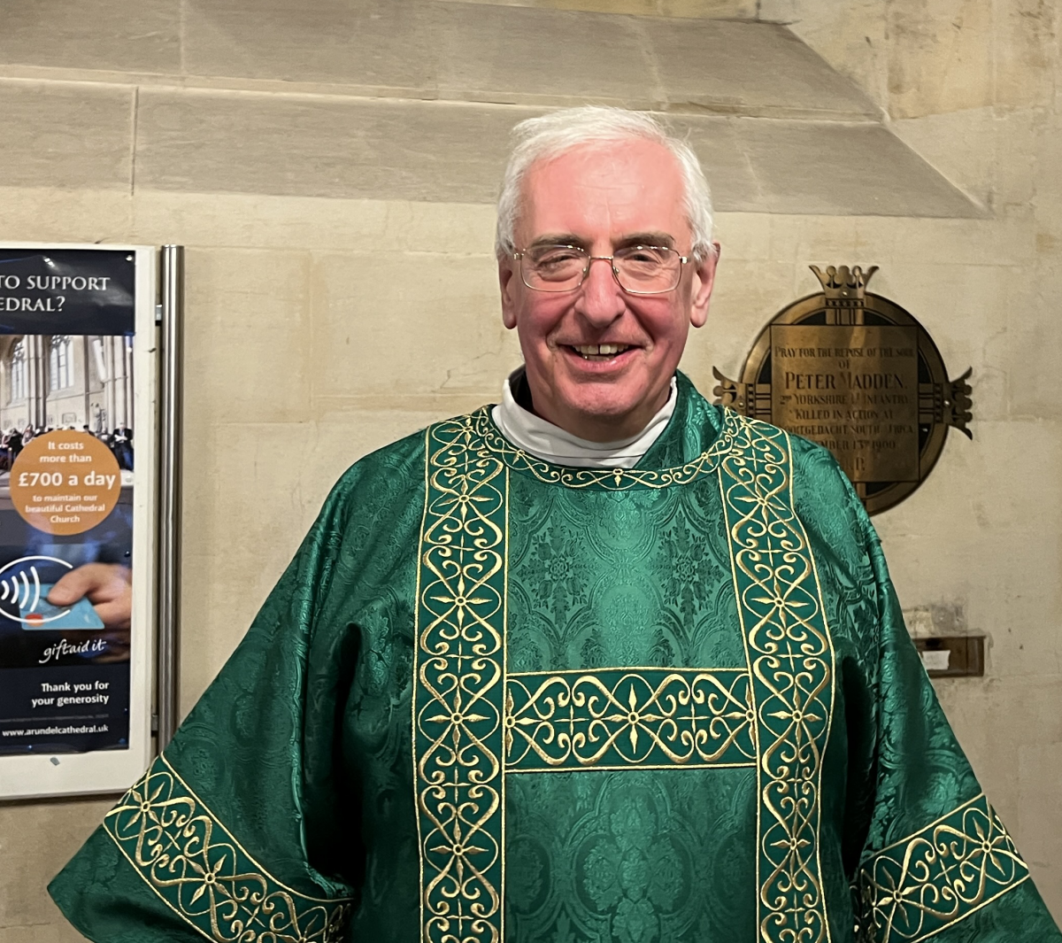 Deacon Roger Stone – Arundel Cathedral